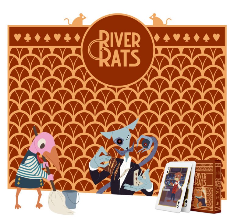 River Rats card game by Four Suit Studio